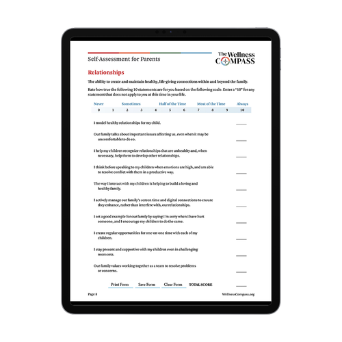 Self Assessment PDFs — The Wellness Compass Initiative