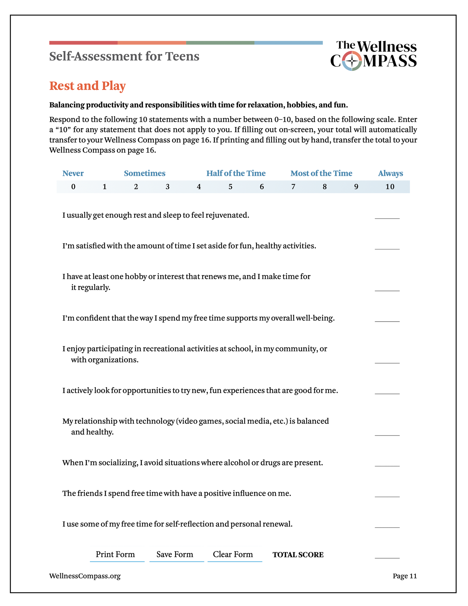 Teen — The Wellness Compass Initiative