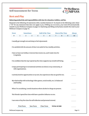 Teen — The Wellness Compass Initiative