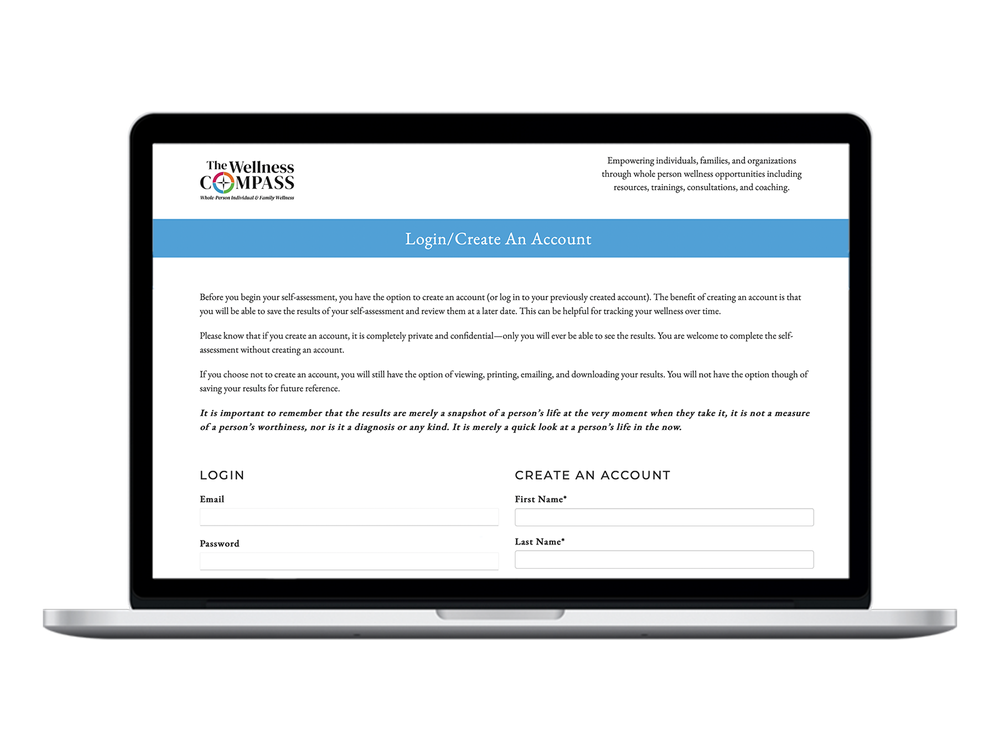 Assessments — The Wellness Compass Initiative
