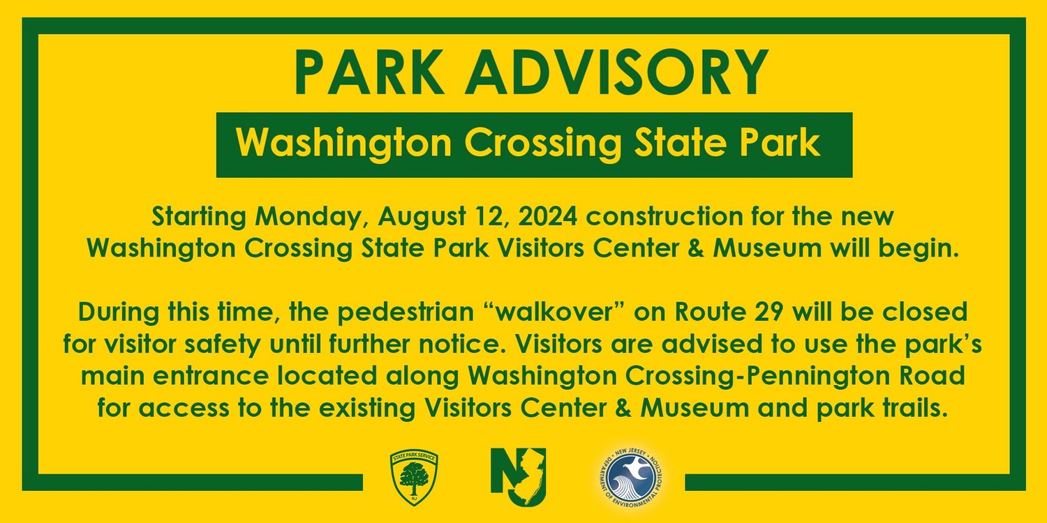 Washington Crossing State Park Info — Washington Crossing Park ...