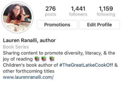 Improving Your Instagram Bio — Lauren Ranalli- Children's Book Author ...