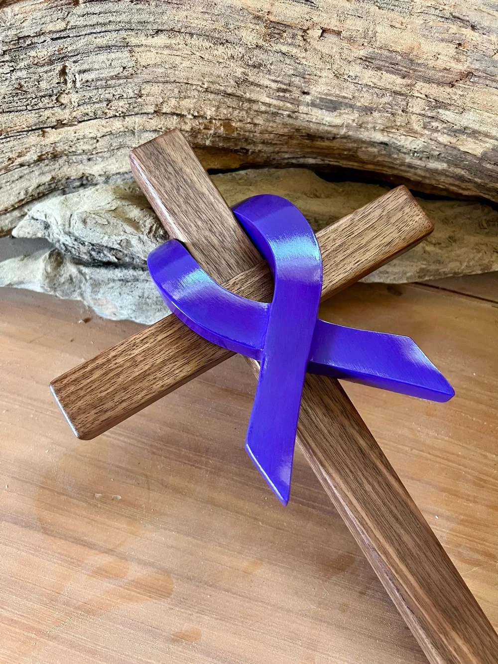 Cross of Hope-Awareness Ribbon — DivineCrosses®
