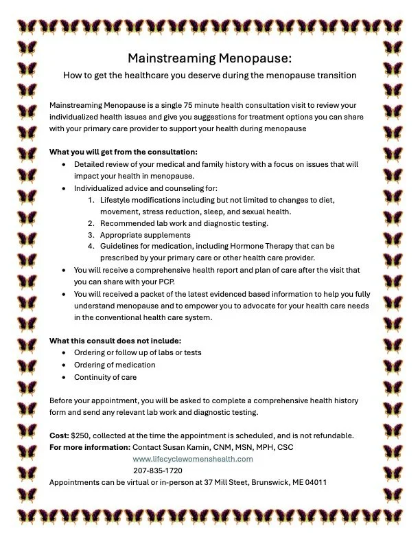 Lifecycle Women's Health