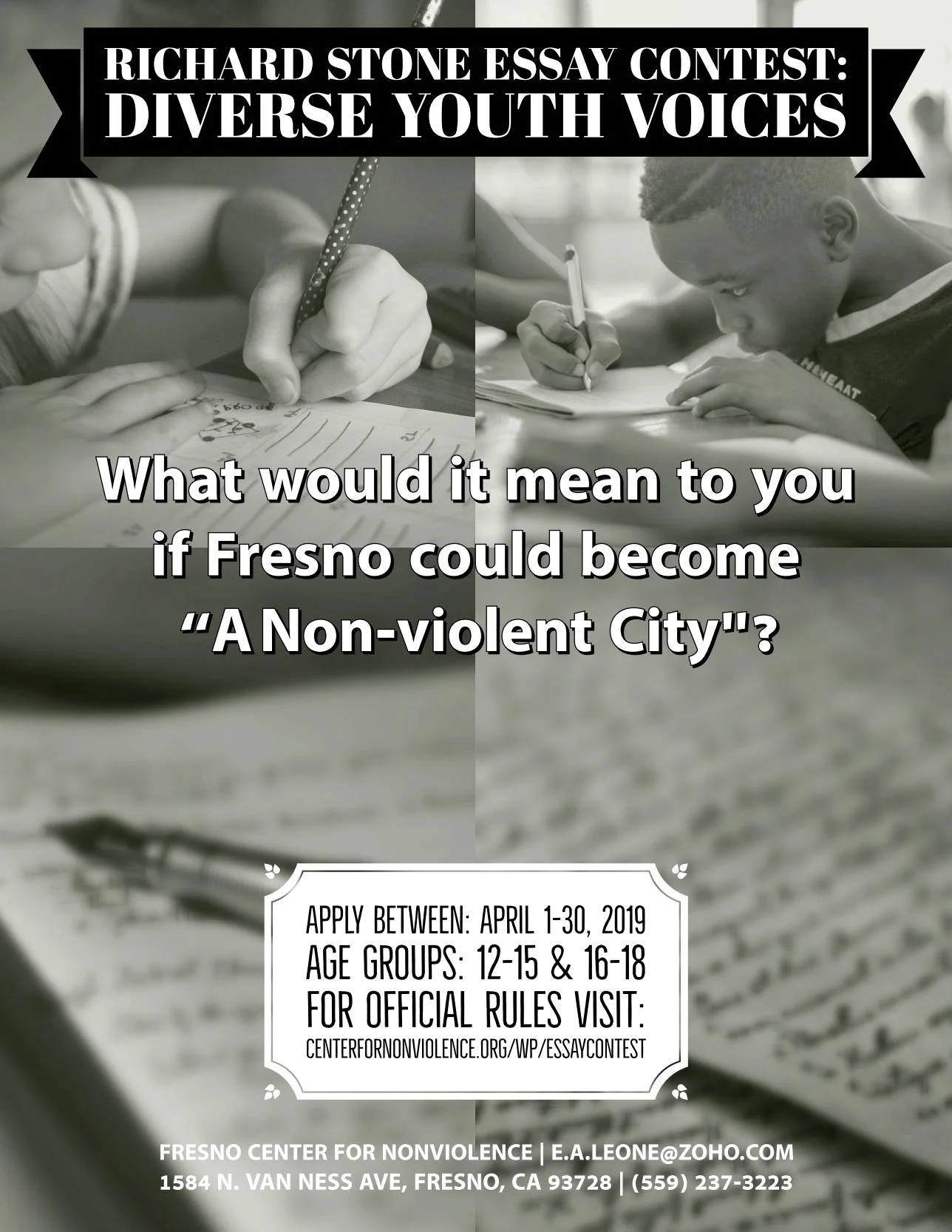 Fresno Center for Nonviolence Writes Their Future — Pace e Bene ...