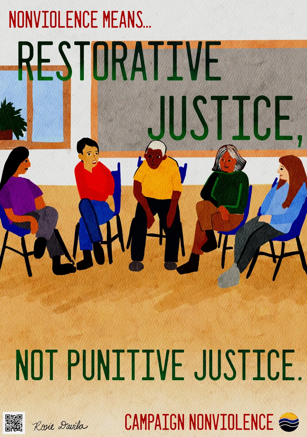 Nonviolence Means... a Visionary Poster Series by Campaign Nonviolence ...