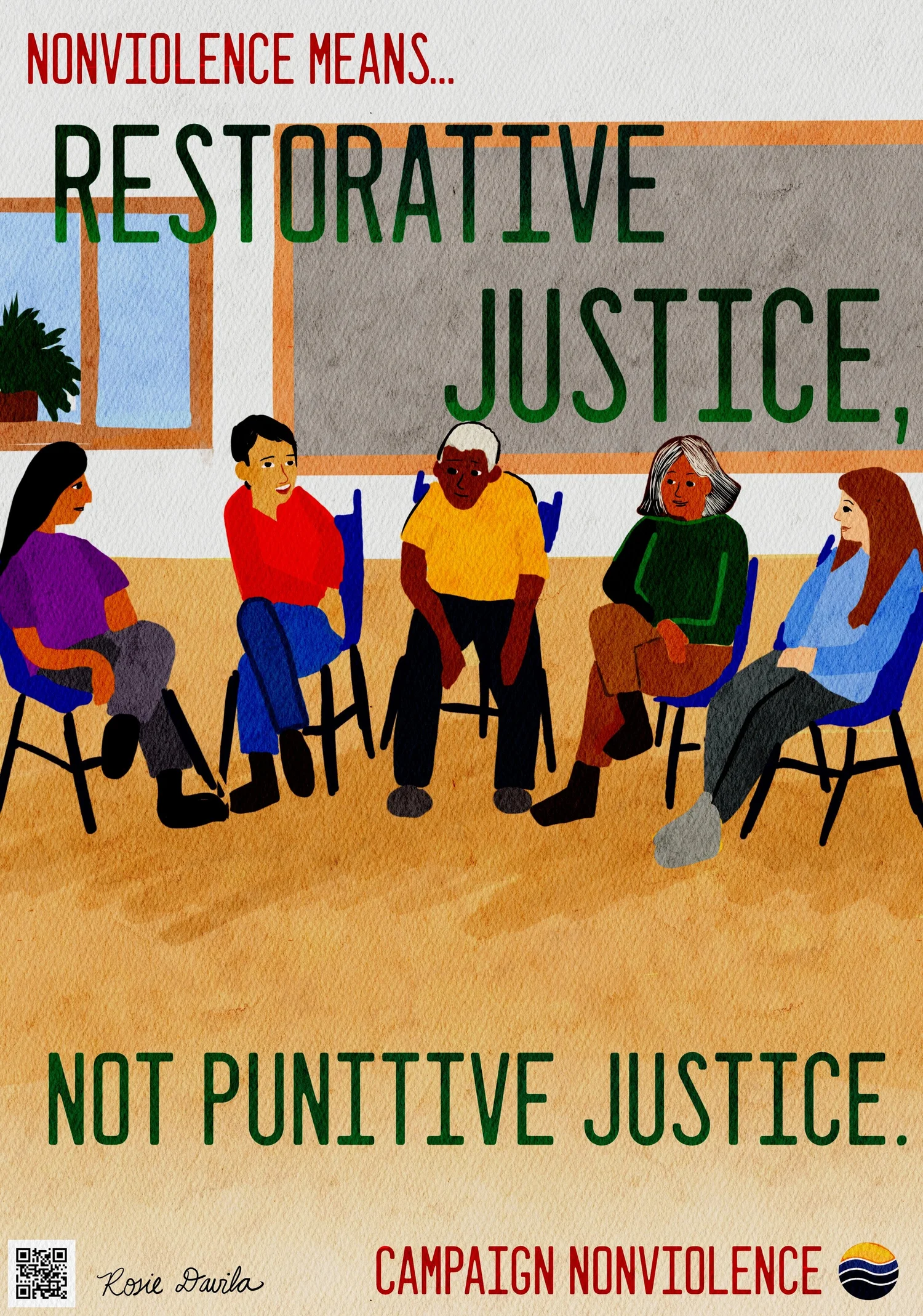 Nonviolence Means . . . a visionary poster series by Campaign ...