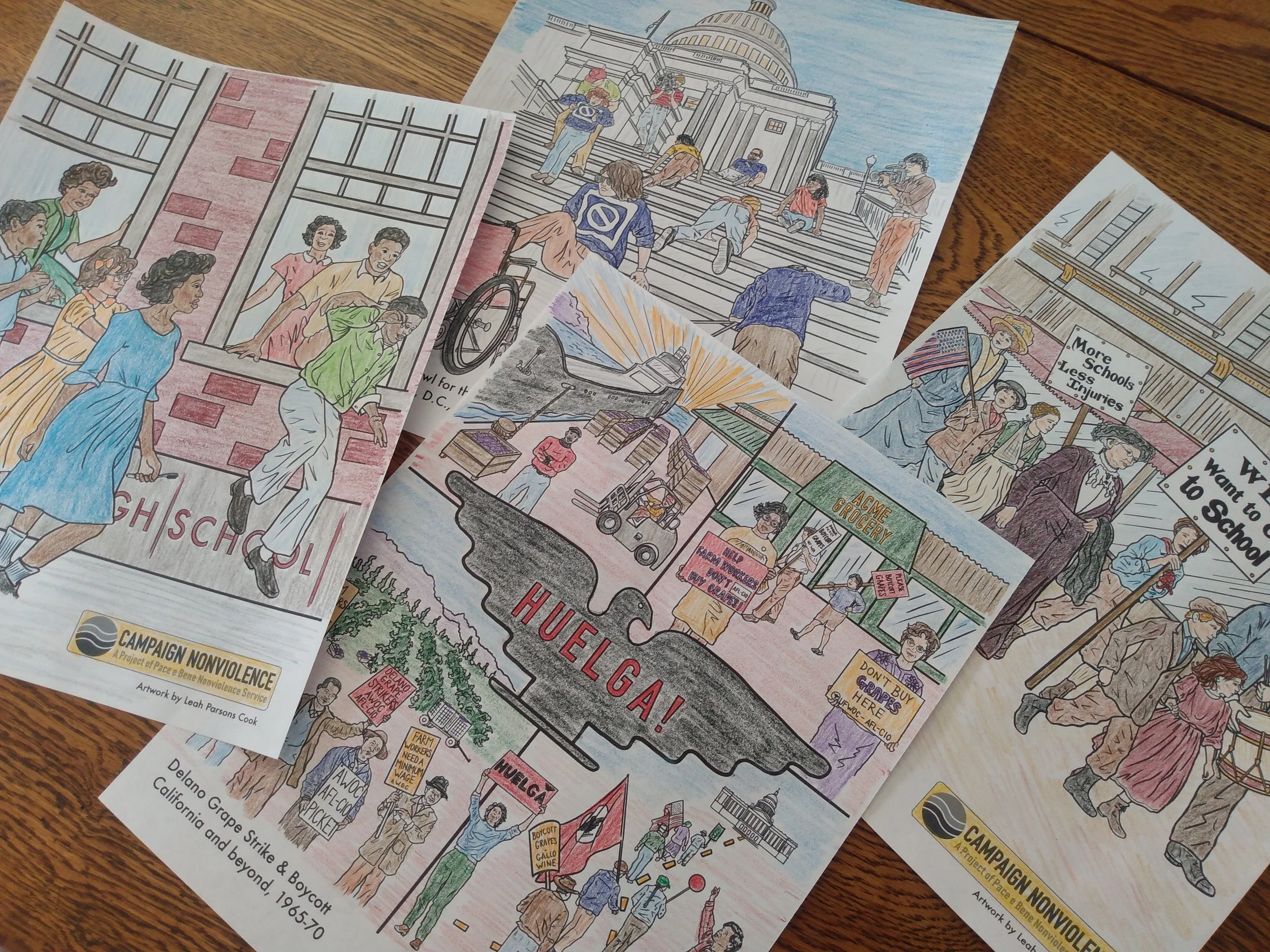 Coloring Pages — Pace e Bene Nonviolence Service