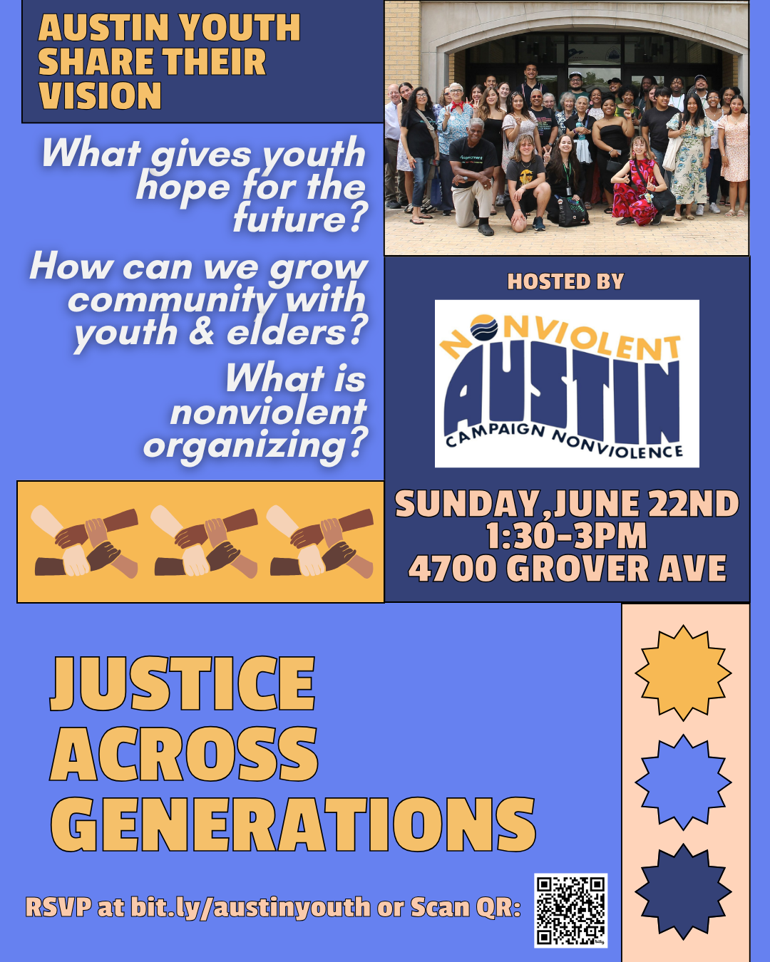 Nonviolent Austin Holds 'Justice Across Generations' Event — Pace e ...