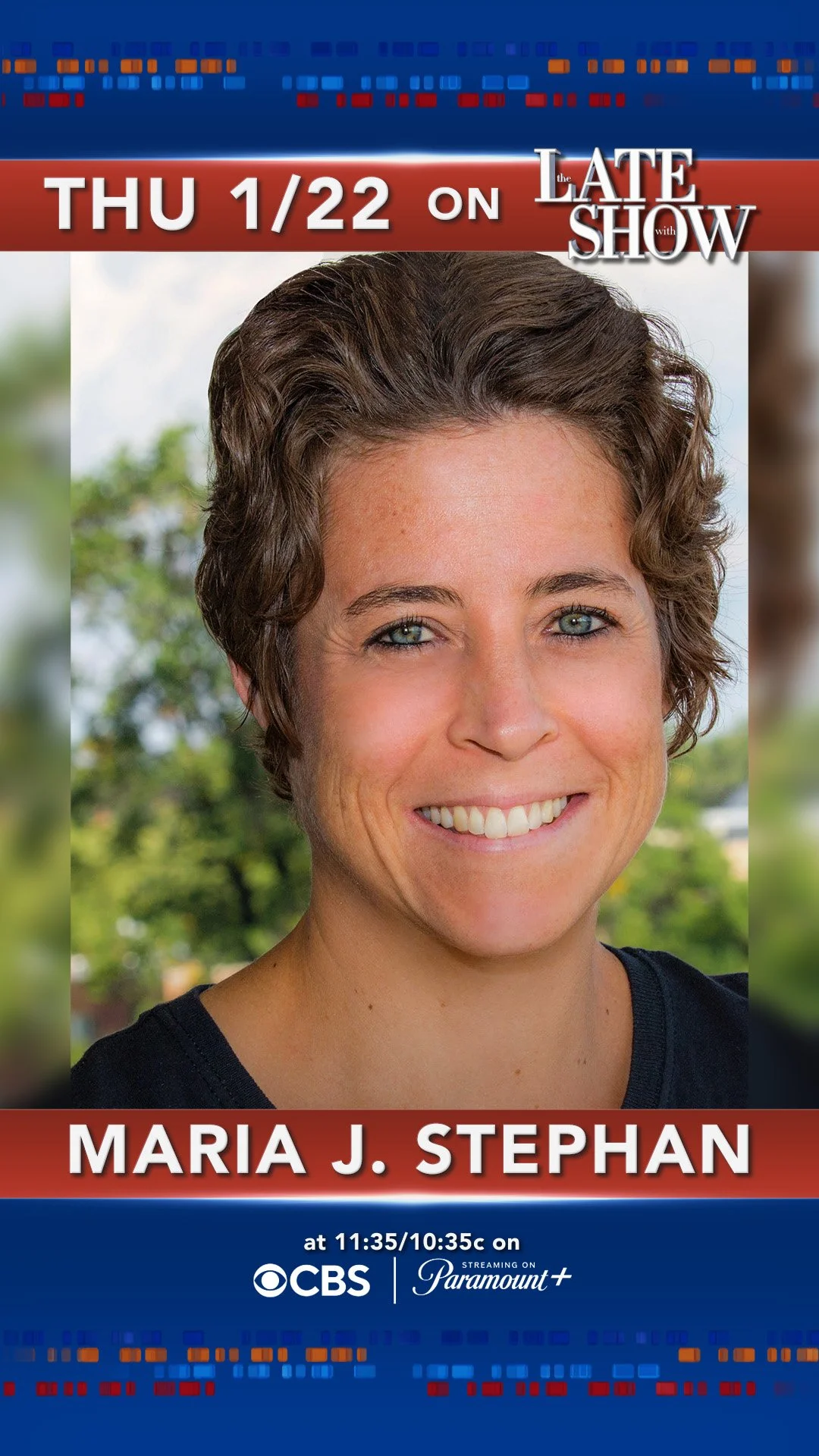 Nonviolent Resistance Scholar Maria Stephan Appears on Colbert Show ...