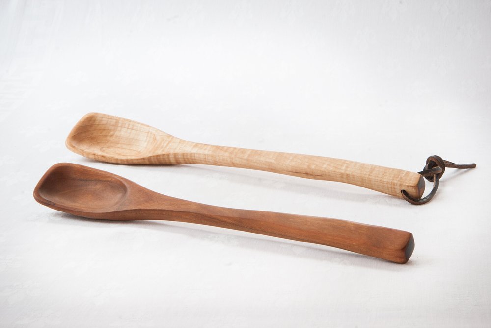 Flat Edge Wooden Spoons