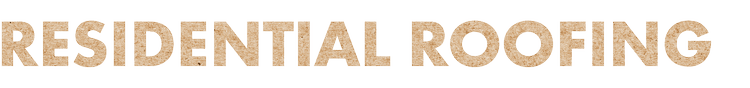 Residential Roofing — HAL