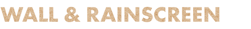 Wall & Rainscreen — HAL
