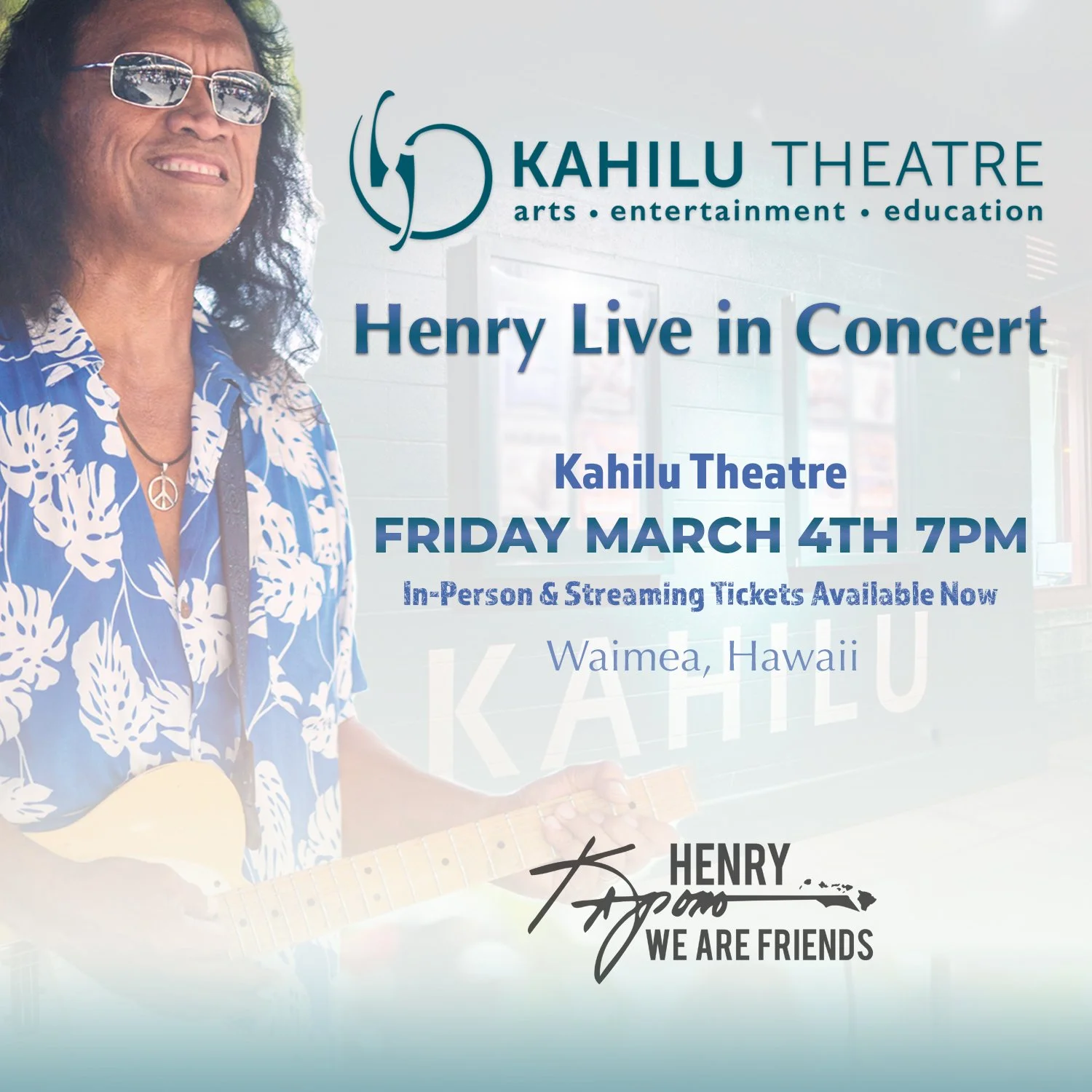 Dates / Upcoming Shows — Henry Kapono