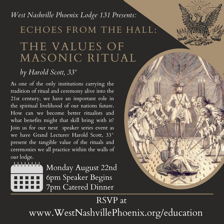 Premier Masonic Education — West Nashville Phoenix Freemasons' Lodge