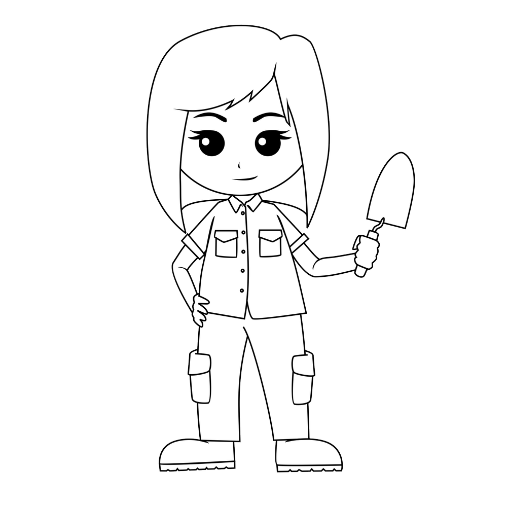 Coloring Pages For An Archaeologist