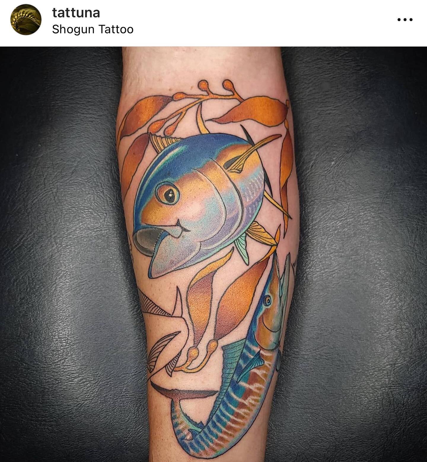 Yellowfin Tuna Tattoo