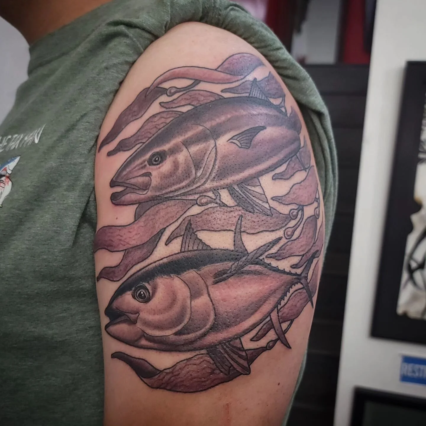 Yellowfin Tuna Tattoo