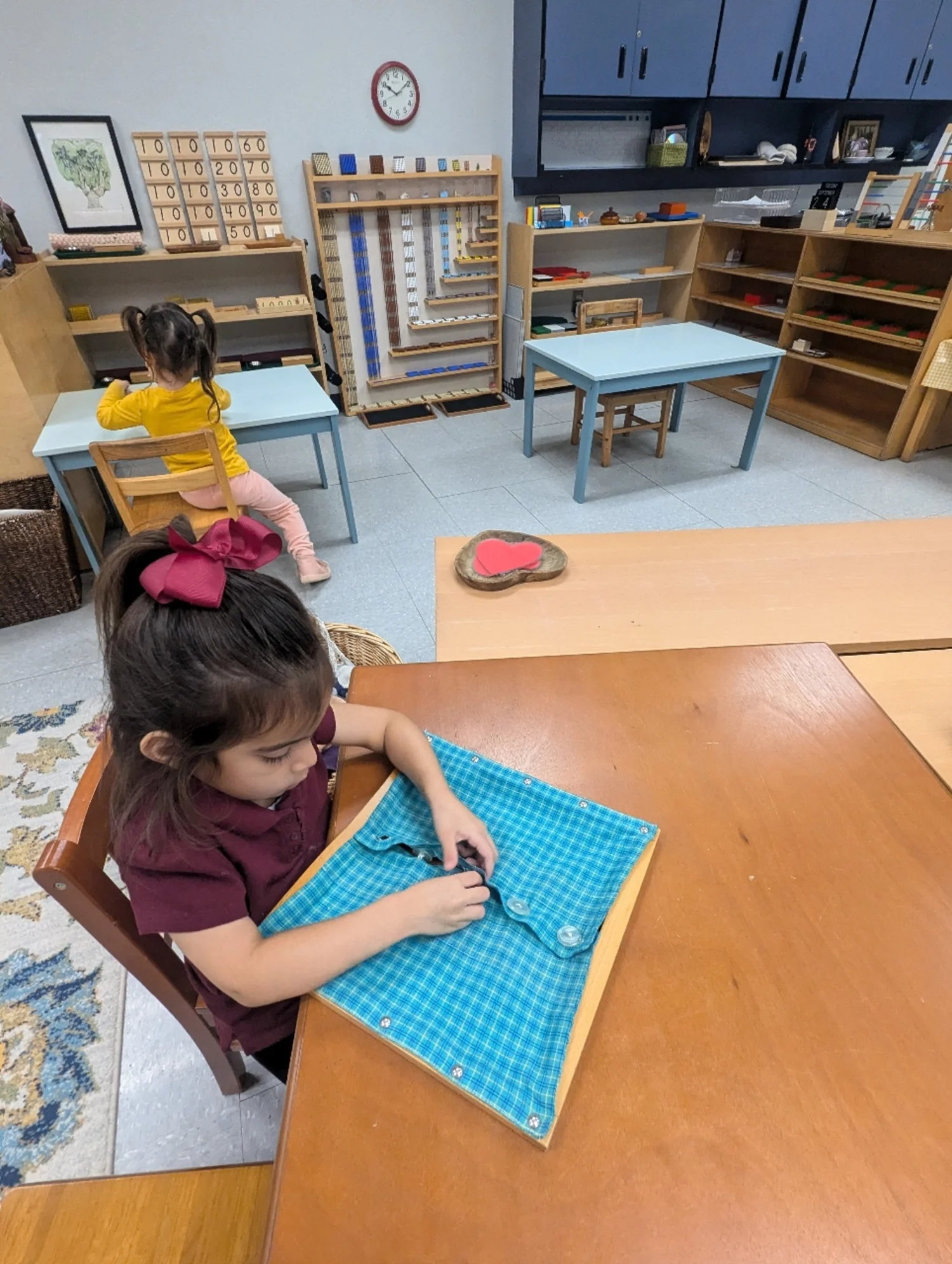 The Bow Tying Frame — Renaissance Montessori School