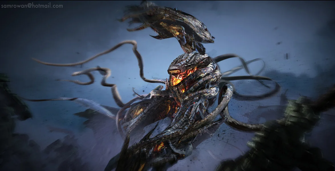 Edge Of Tomorrow Mimic Concept Art