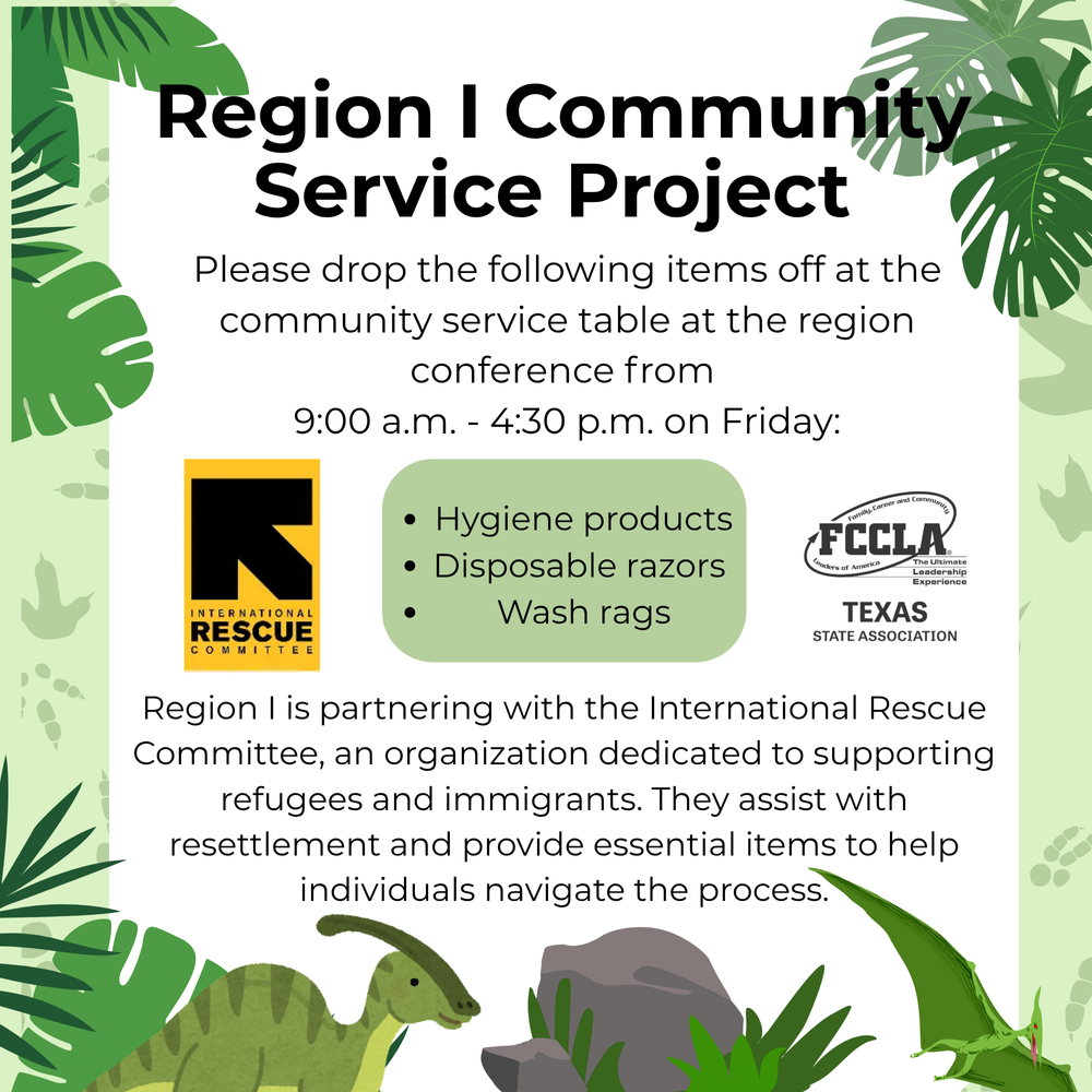 Community Service — Texas FCCLA