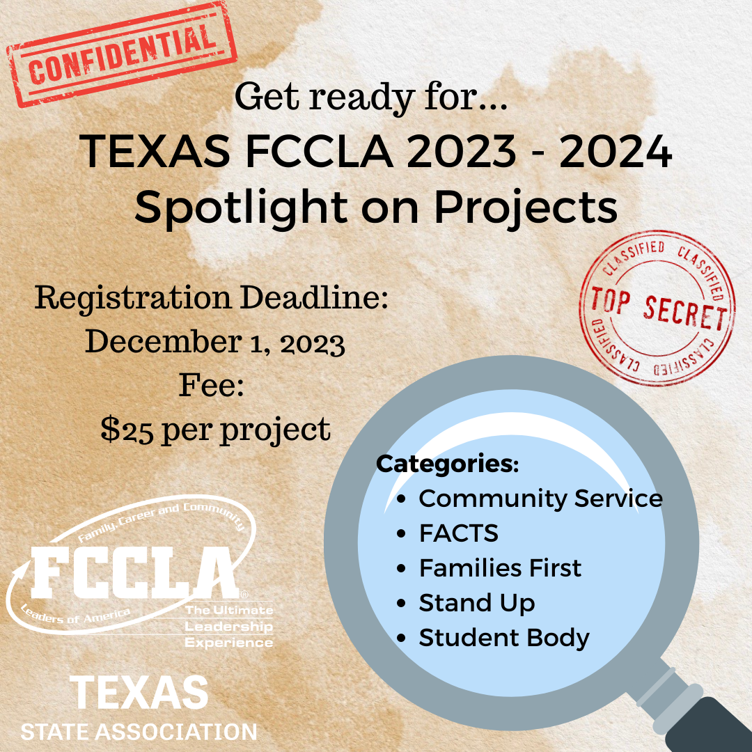 Spotlight on Projects — Texas FCCLA