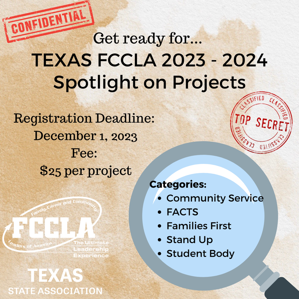 Spotlight on Projects — Texas FCCLA