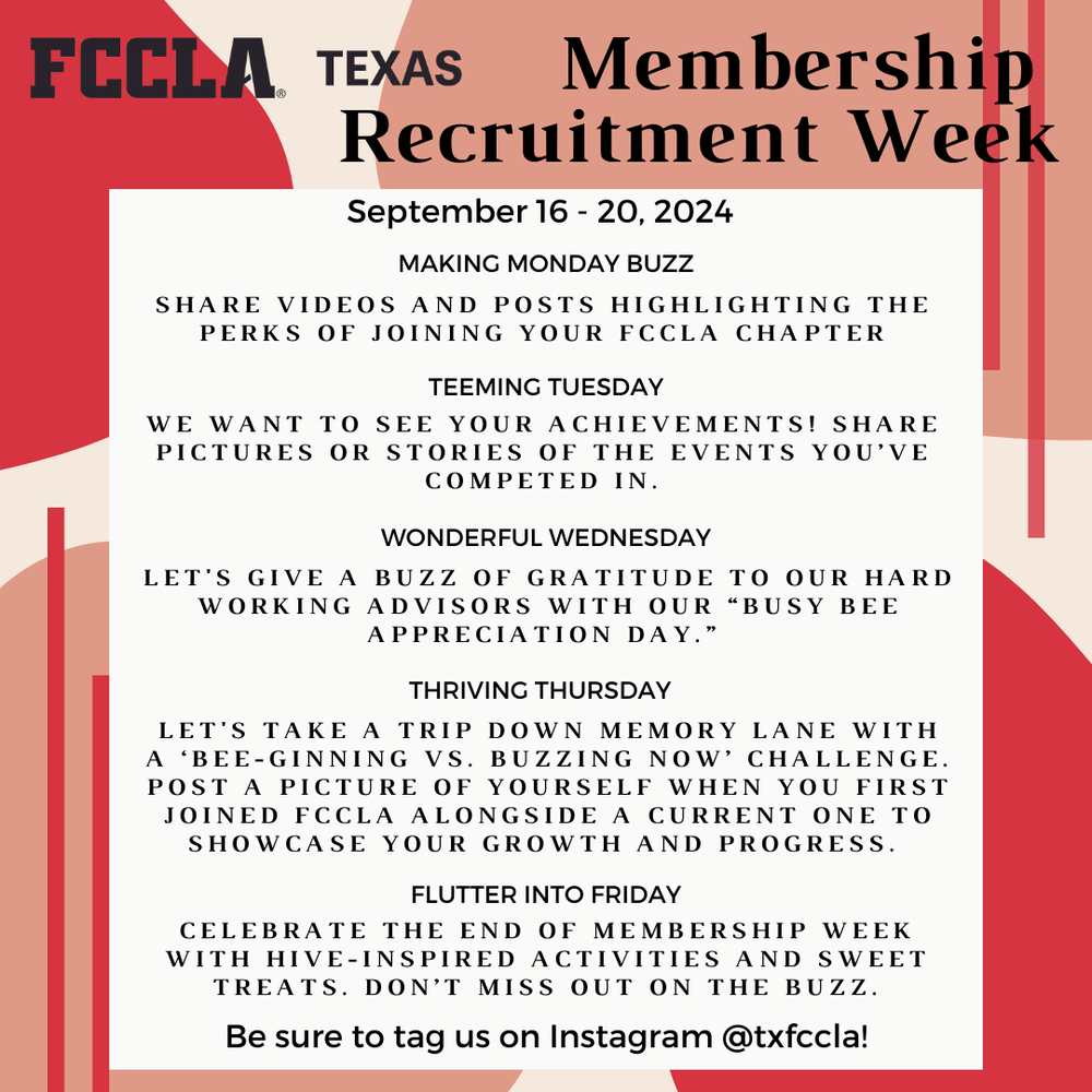Membership — Texas FCCLA