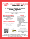 New Advisor Training — Texas FCCLA