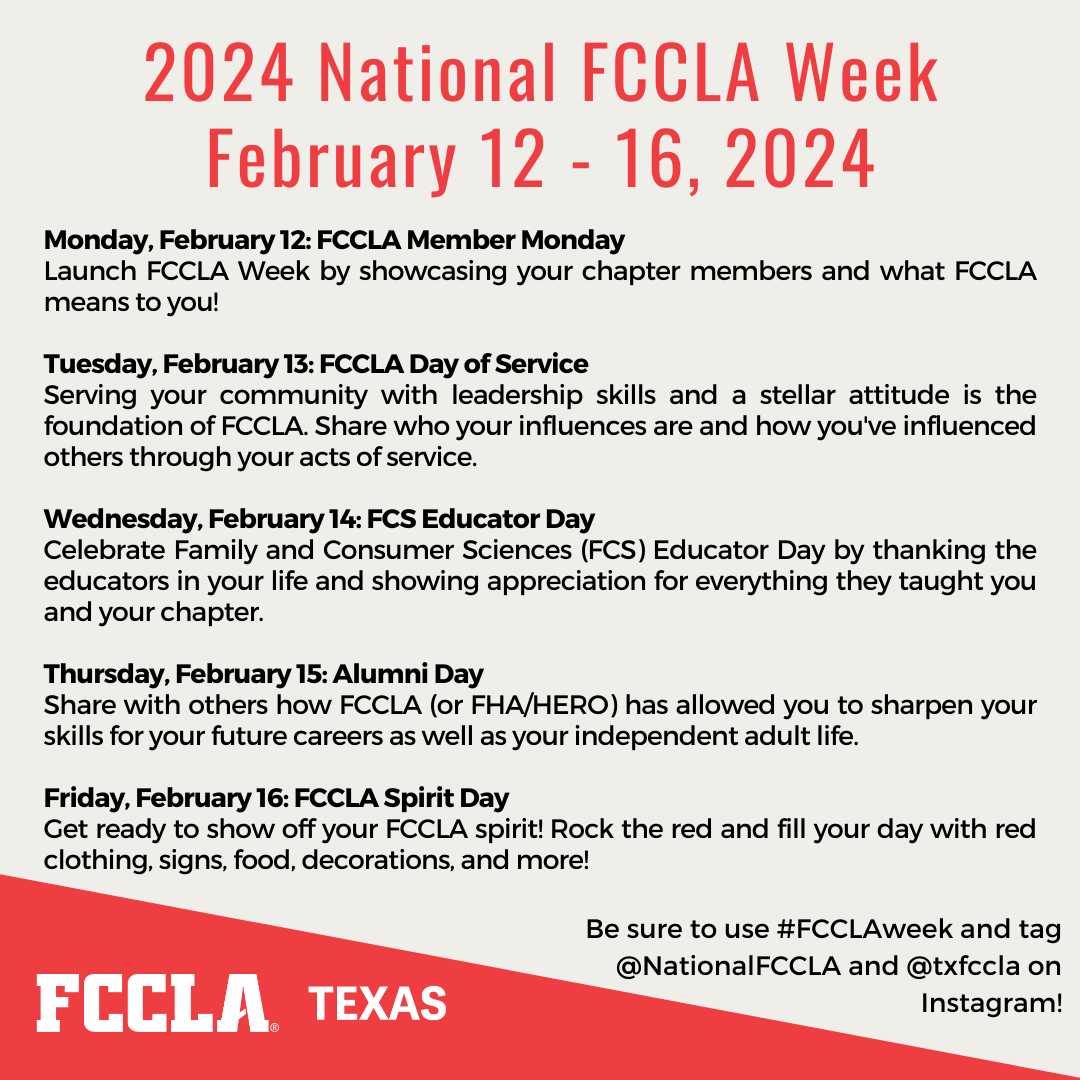 Membership — Texas FCCLA
