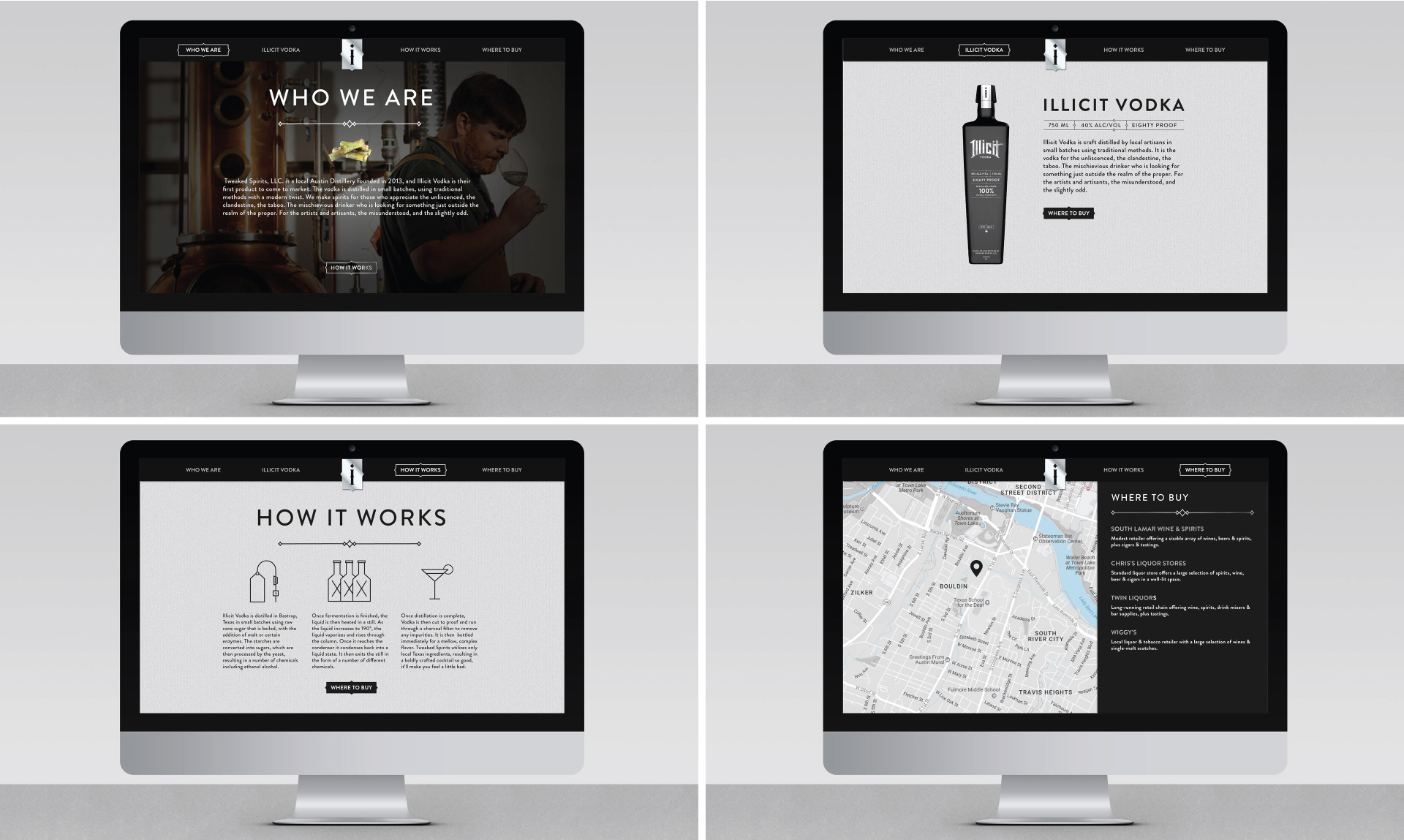 Illicit Vodka — Matthew Himes Design