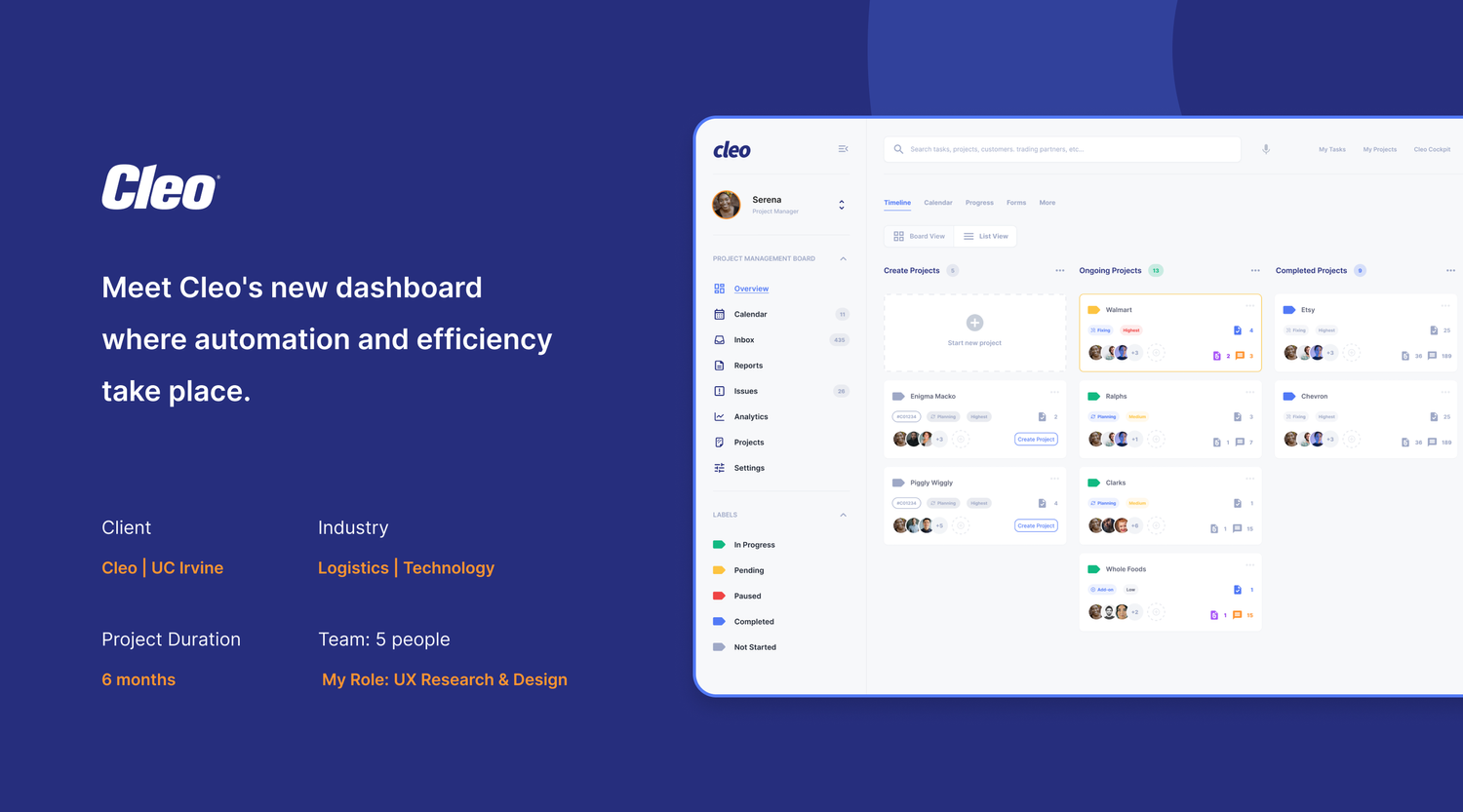 Cleo Capstone | UX Case Study — oswaldo gino abreu