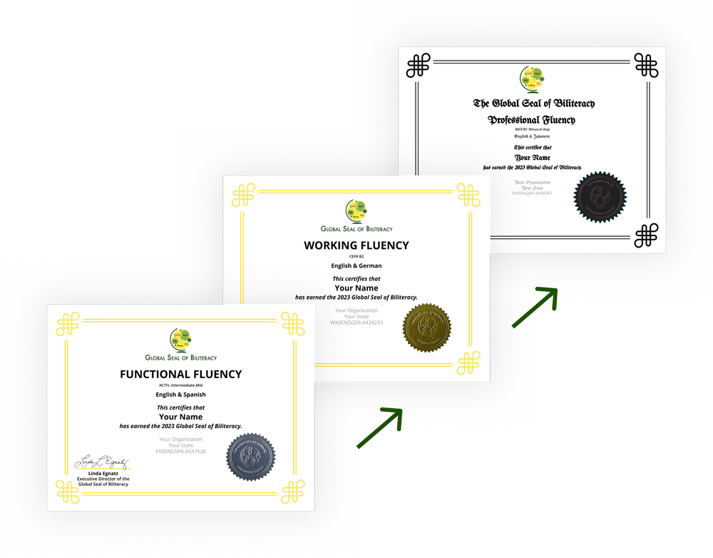 Language Certification — Global Seal of Biliteracy