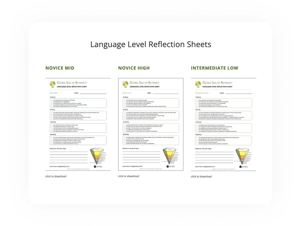 GCPS 24 General Teacher Resources — Global Seal of Biliteracy