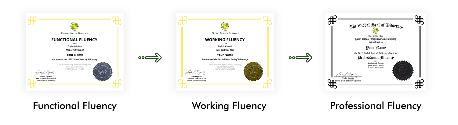 Higher Education — Global Seal of Biliteracy