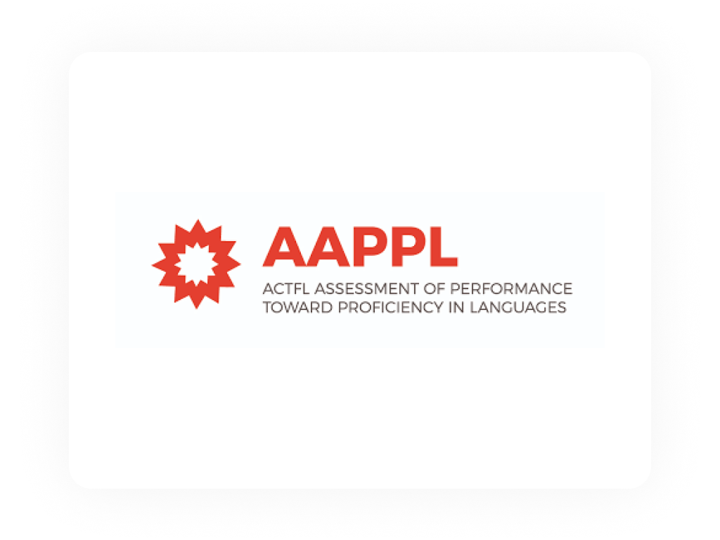 AAPPL Performance Test — Global Seal of Biliteracy