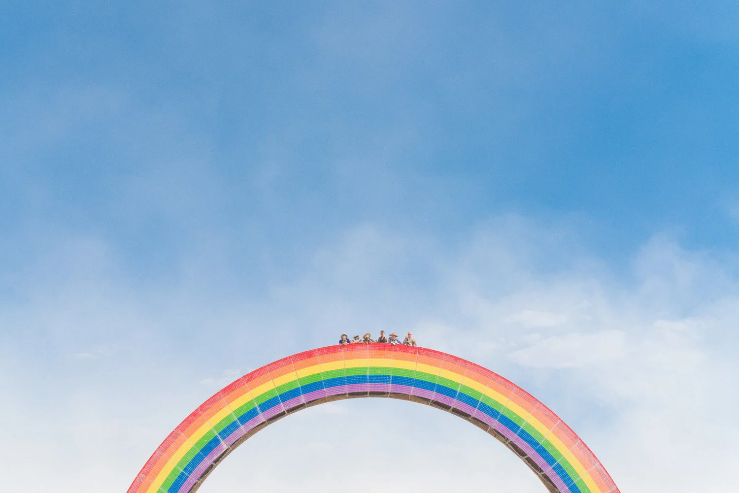Rainbow Bridge For The Sky