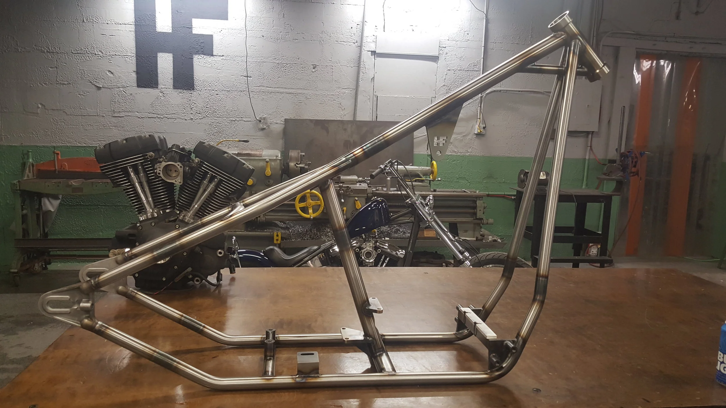 Custom Frames/Frame Repair — Heman Fabrication Co. Motorcycle & Speed Craft