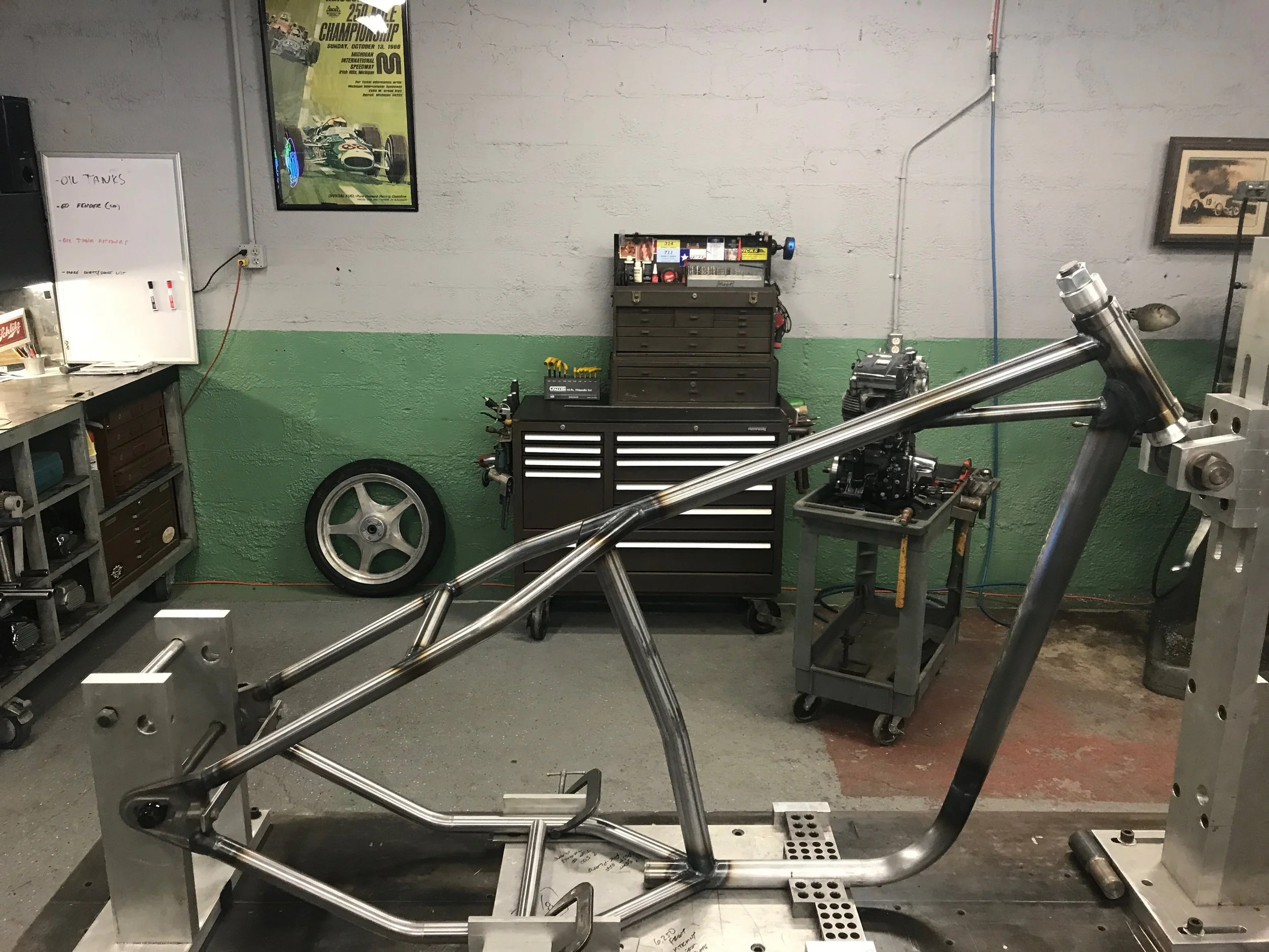 Custom Frames — Heman Fabrication Co. Motorcycle & Speed Craft