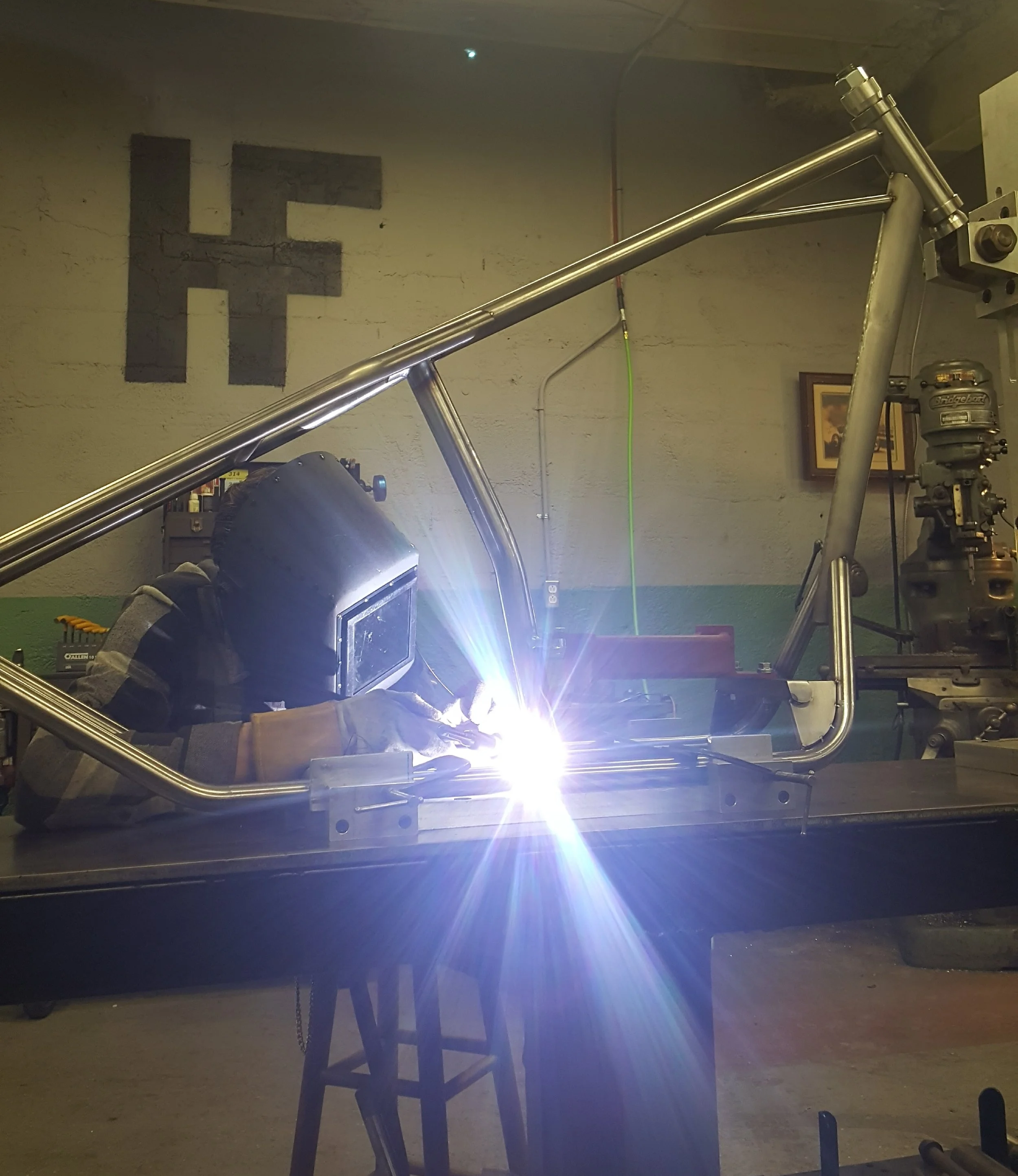 Custom Frames — Heman Fabrication Co. Motorcycle & Speed Craft