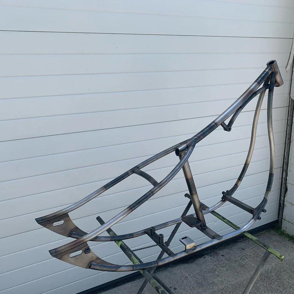 Custom Frames/Frame Repair — Heman Fabrication Co. Motorcycle & Speed Craft