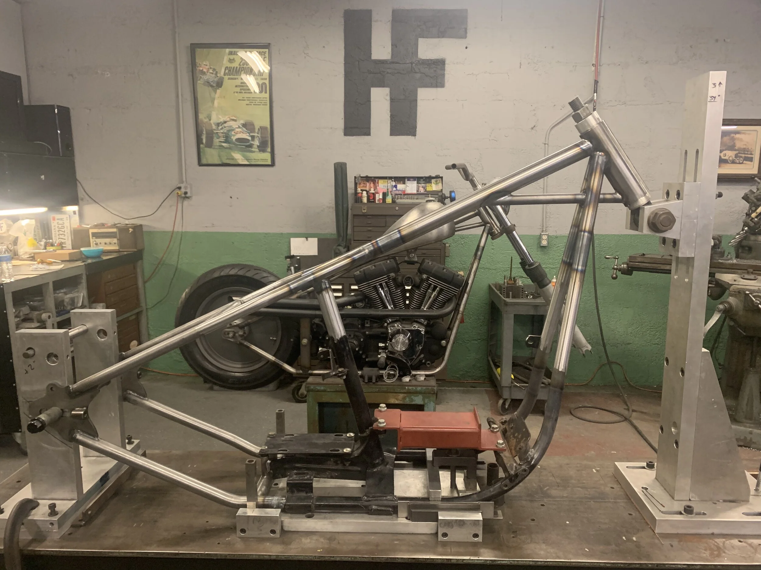 Custom Frames — Heman Fabrication Co. Motorcycle & Speed Craft