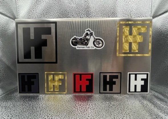 HF Merchandise — Heman Fabrication Co. Motorcycle & Speed Craft