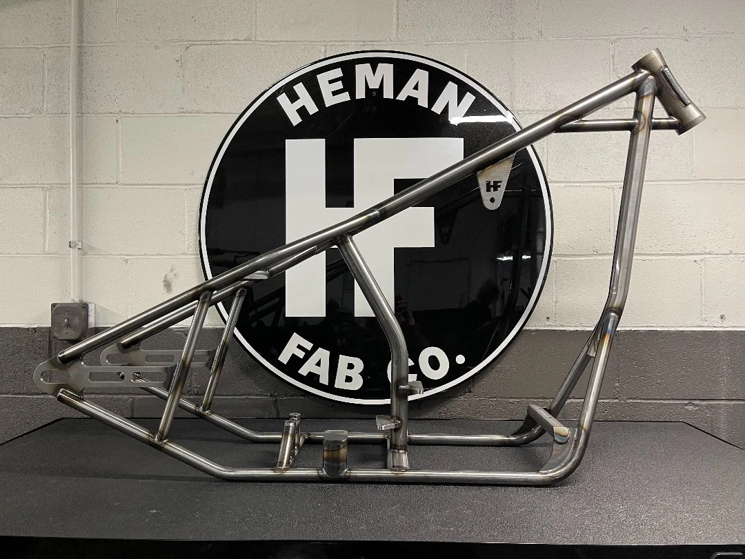 HF Custom Frames — Heman Fabrication Co. Motorcycle & Speed Craft
