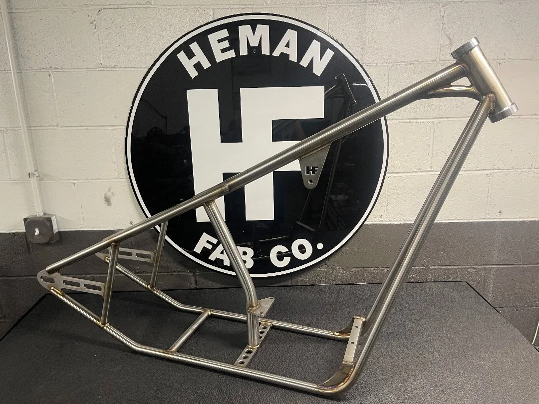 HF Custom Frames — Heman Fabrication Co. Motorcycle & Speed Craft