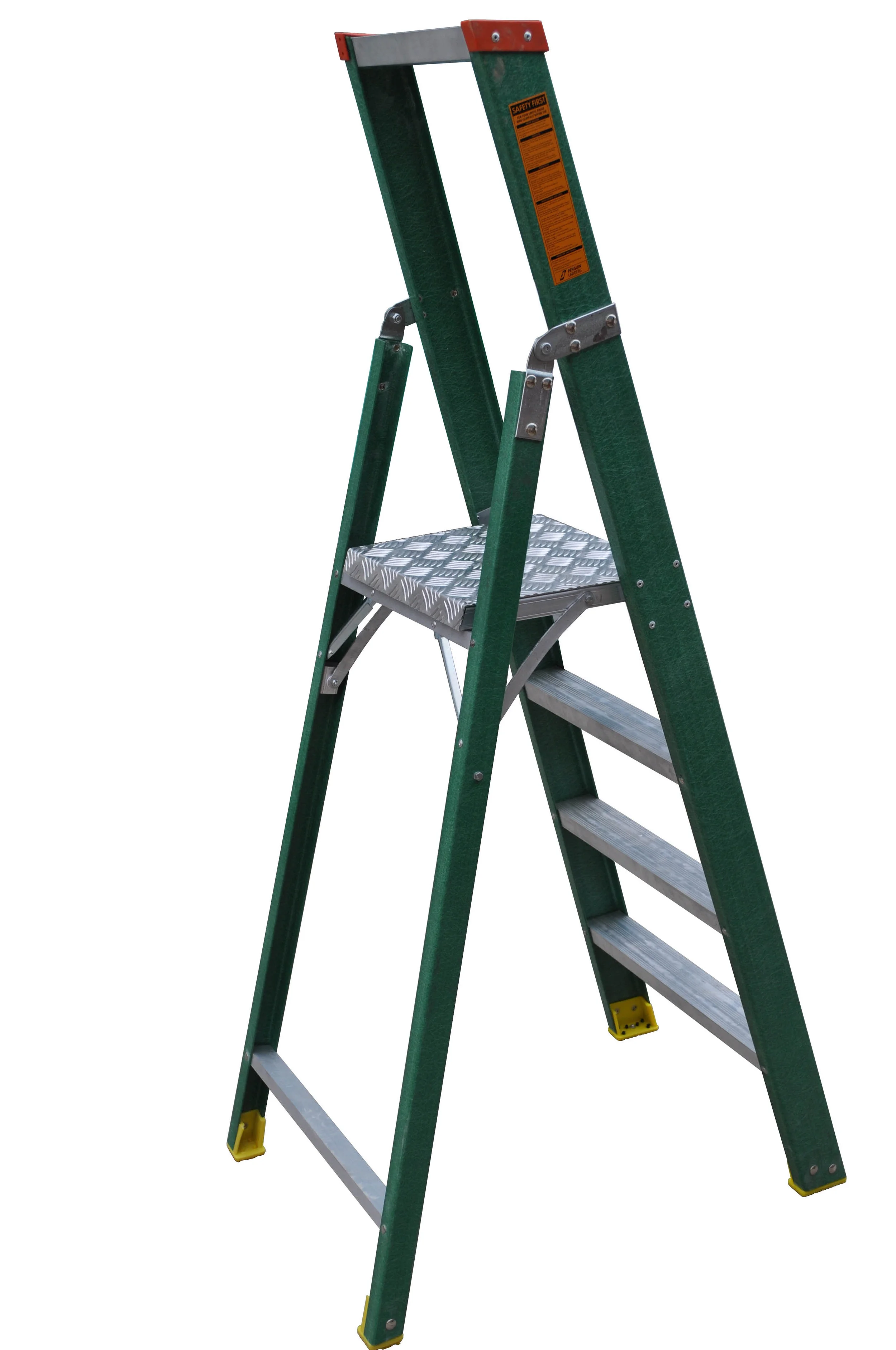 Fibreglass Platform Ladder — Al Jarsh