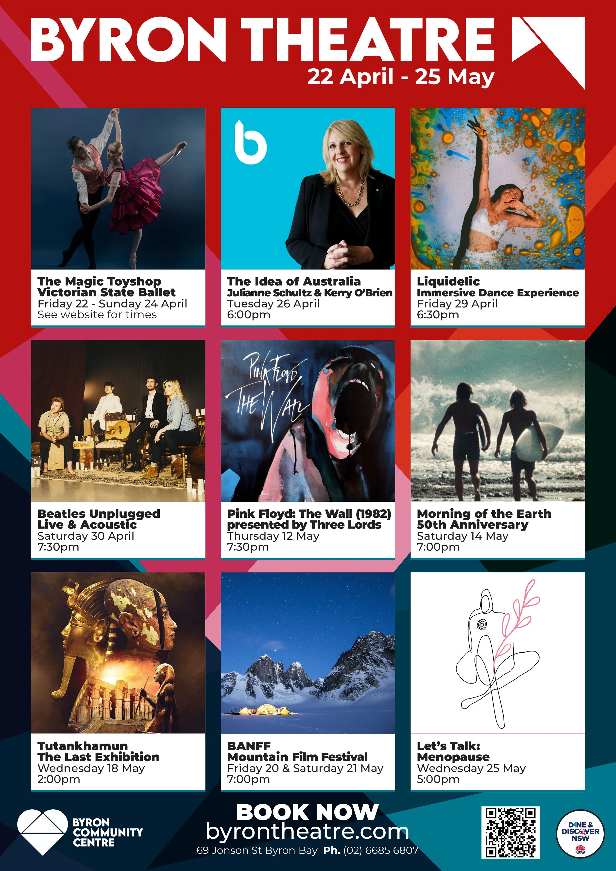 What's On at Byron Theatre — Byron Magazine