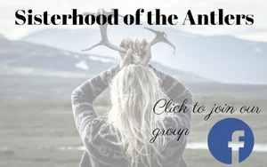 Antlered Advent. Louise Hewett - The Hearth of the Antlered Mother — Gather the Keeners