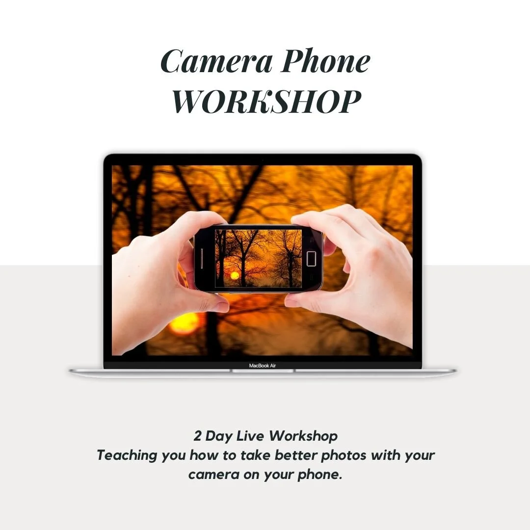Camera Phone 2 Day Live Workshop — Memory Co.