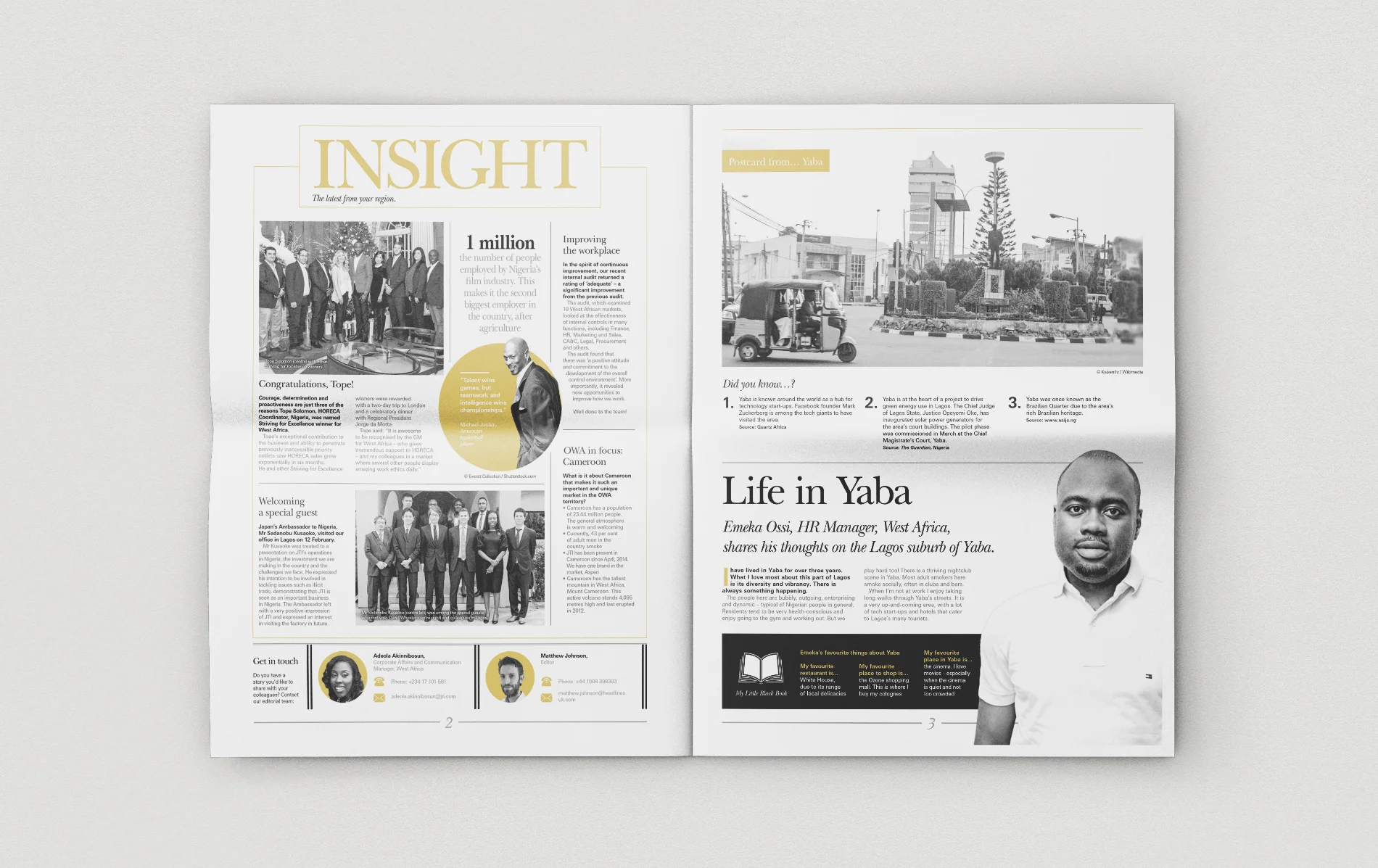 Headlines - JTI INSIDE: Creative Agency, Milton Keynes